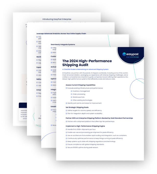EasyPost | High-Performance Shipping Audit